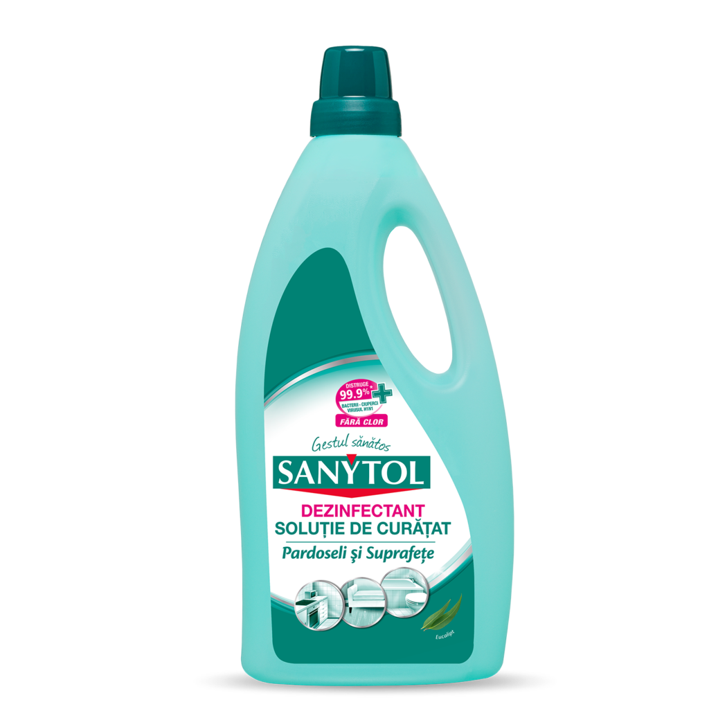 Sanytol, expertul în dezinfectare fără înălbitori - Sanytol